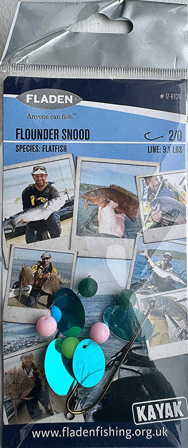 Fladen 17-6120 Kayak Flatfish Rig Size 2/0