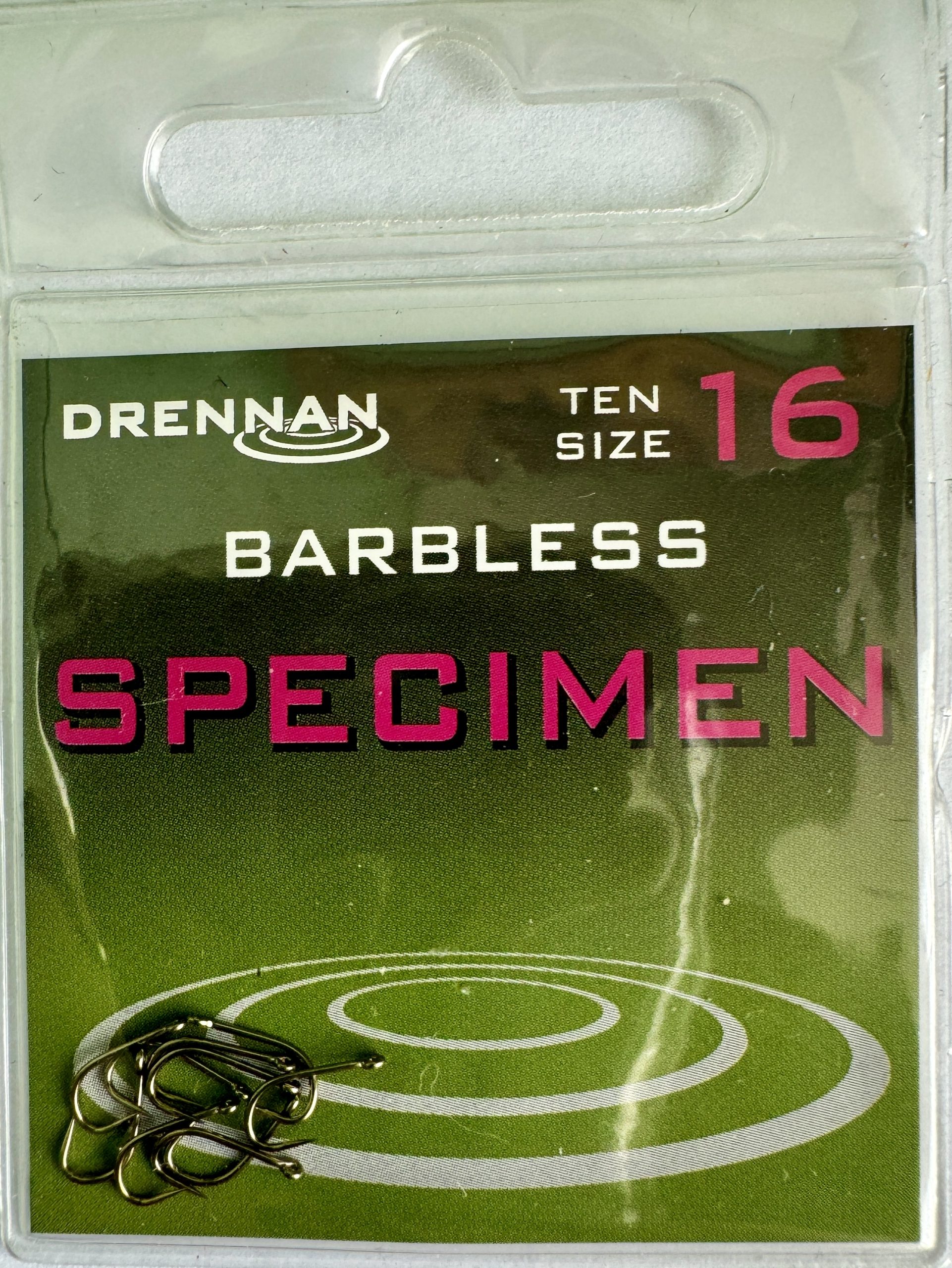 Fishing Hooks Barbless Drennan Eyed Barbless Carp Match Hooks - Super ...